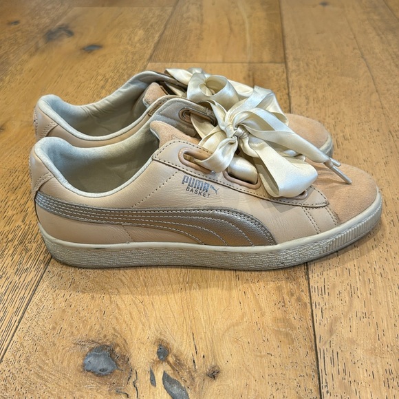 Puma | Shoes | Puma Sneakers With Ribbon Laces | Poshmark